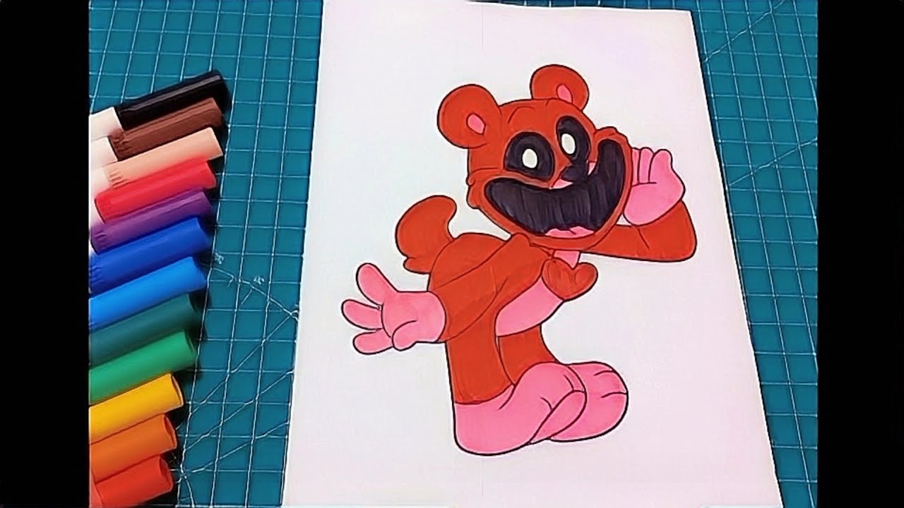 poppy playtime chapter 3 | how to color bobby bearhug #coloring # ...
