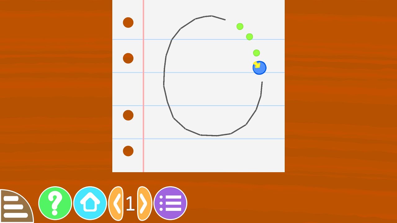 Draw Numbers with this GCompris Educational game for kids on Laptops ...