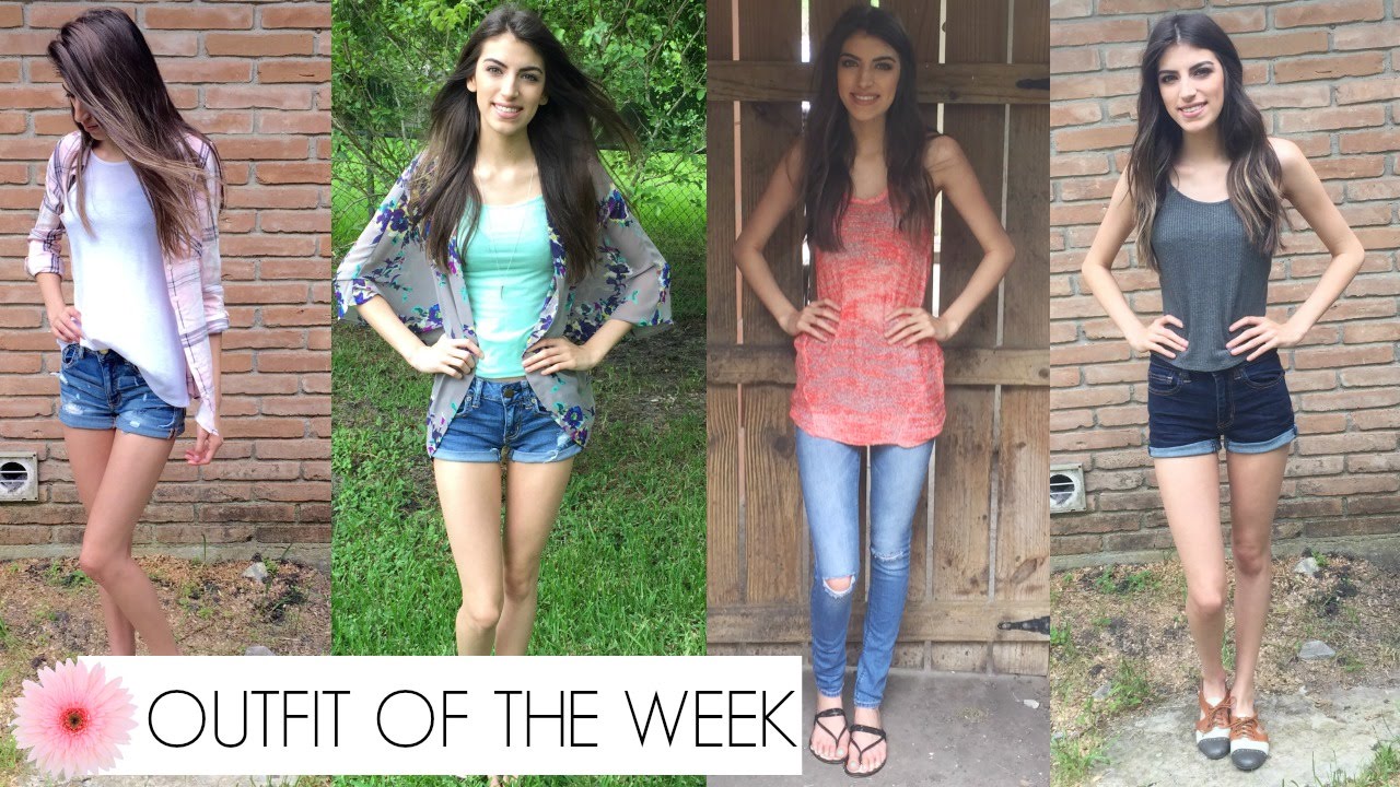 OOTW||shorts,sandals,tanktops||MAY - YouTube