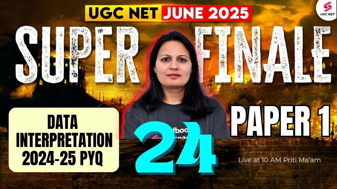 Ugc Net Paper 1 Data Interpretation Pyq Ugc Net Paper 1 Di Pyq Ugc Net June 2025 Priti Mam