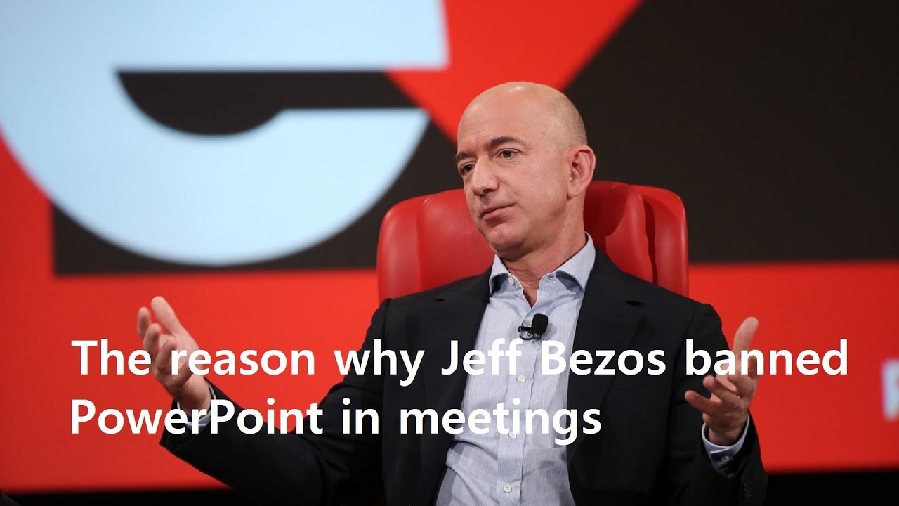 Short Story: The reason why Jeff Bezos banned PowerPoint in meetings - YouTube