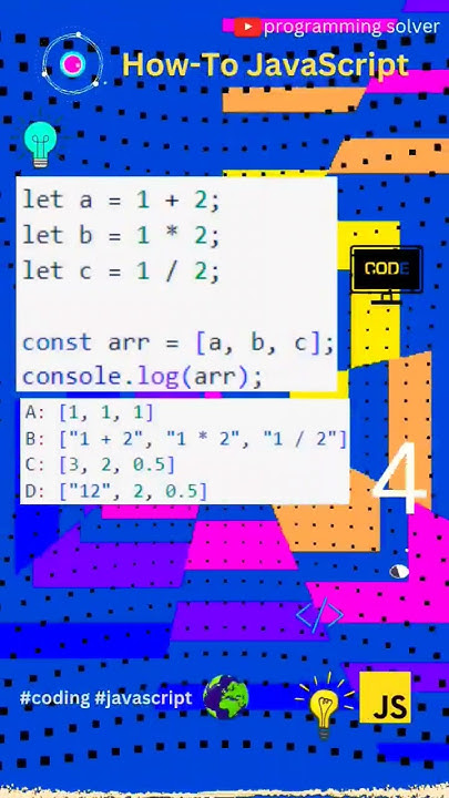 99% FAIL TO SOLVE THIS JAVASCRIPT INTERVIEW QUIZ IN 10 SECONDS!!! javascript questions Q#478 MCQ ...