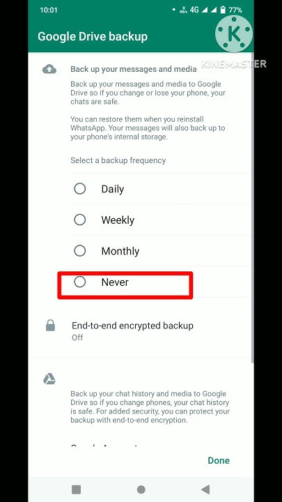 Whatsapp google drive backup problem solved | how to fix whatsapp chat backup #tech Avnish - YouTube