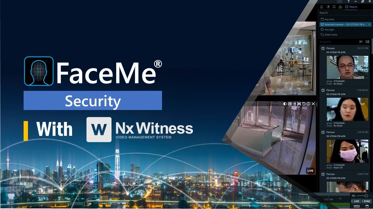 How to Connect CyberLink FaceMe® Security to NX Witness VMS? - YouTube