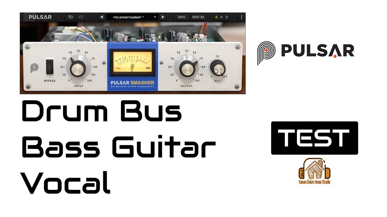Pulsar Smasher FET Compressor Plugin Demo | VST Plugins - YouTube