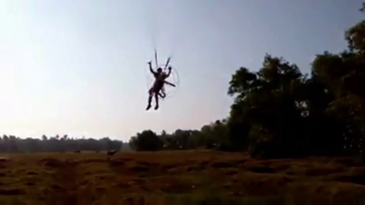 Amazing human being flying caught on Camera - YouTube