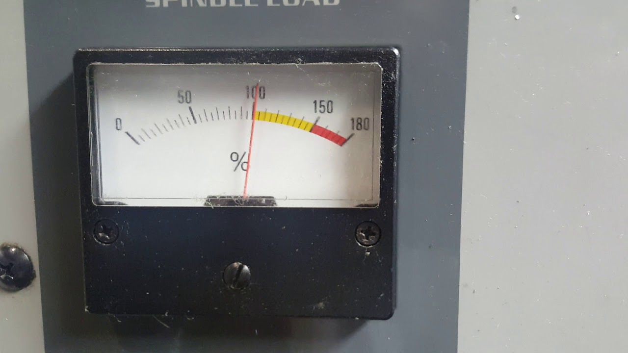 Haas Spindle Load - YouTube