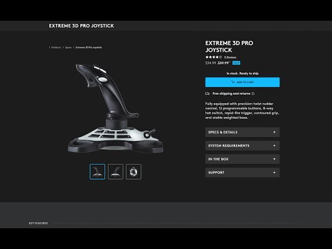 Logitech 3D Extreme Pro (Logi3d) - Star Citizen HoS and HoSaM Full Walk ...