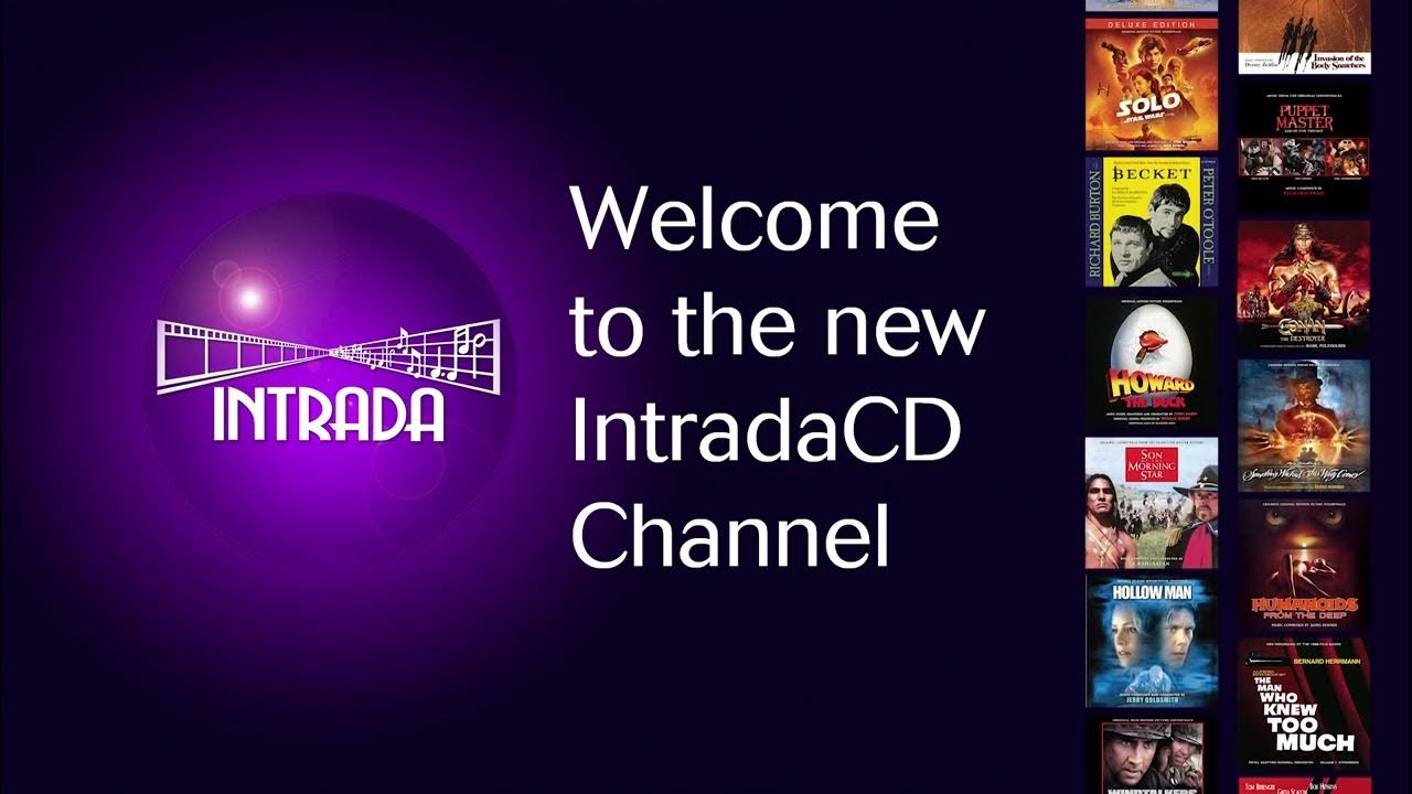 Welcome to the Intrada CD Channel - YouTube