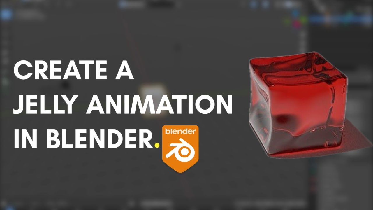 CREATE A JELLY SIMULATION IN 2 minute!! #blender3danimation - YouTube