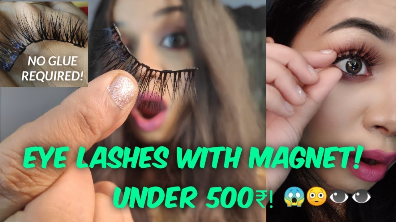 OMG!! MAGNETIC EYELASHES AND EYELINER?!!🤯😱 | REVIEW *EPIC FAIL* | MUST WATCH - YouTube