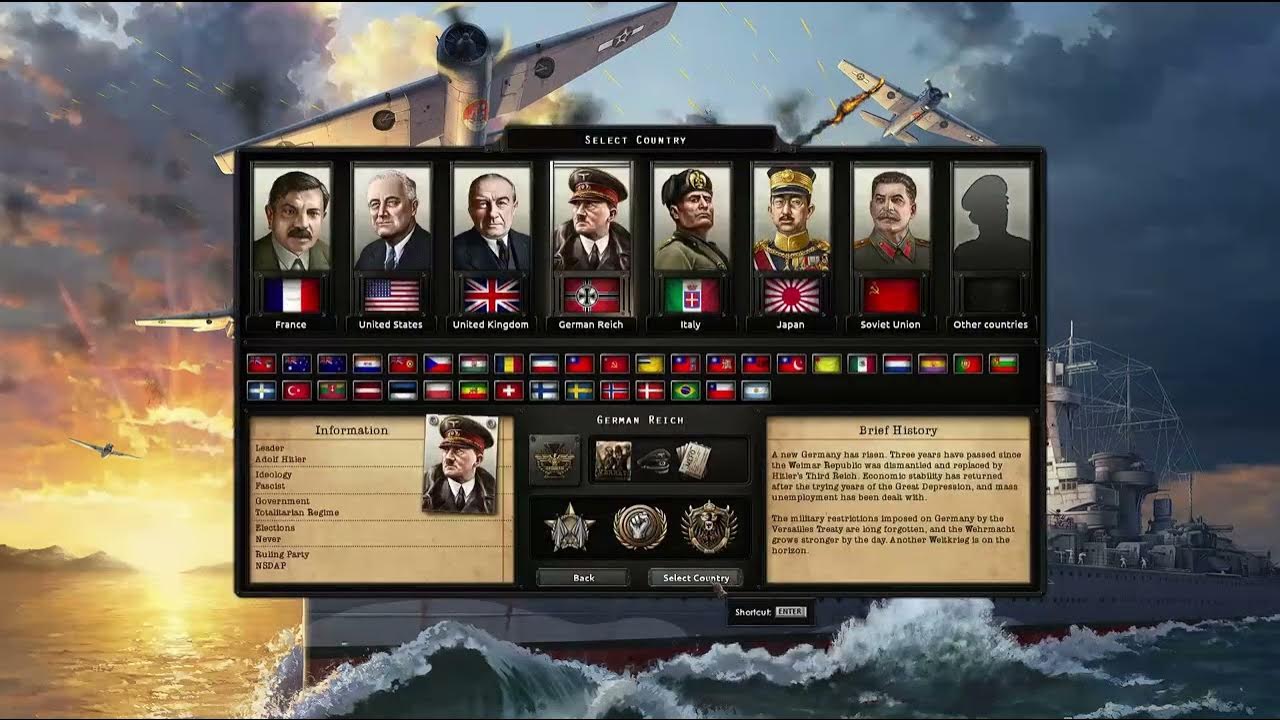 Hoi4 Non modded Trial of Alegiance unlimited resources crash - YouTube