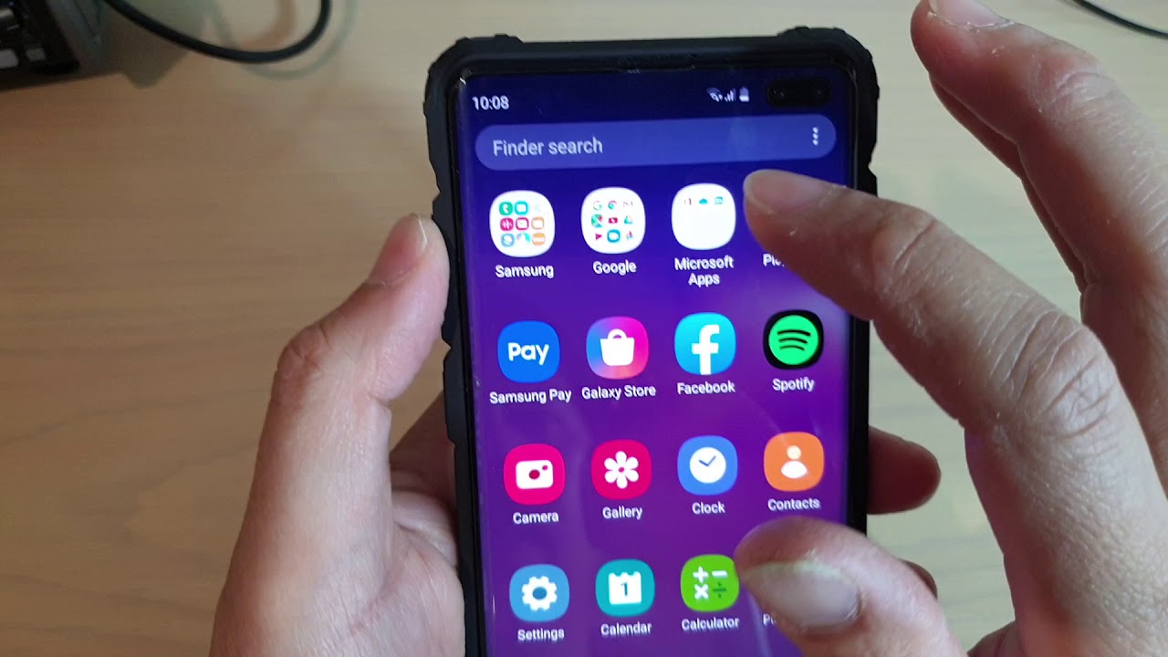 Galaxy S10 / S10+: How to Enable / Disable Email Split View - YouTube
