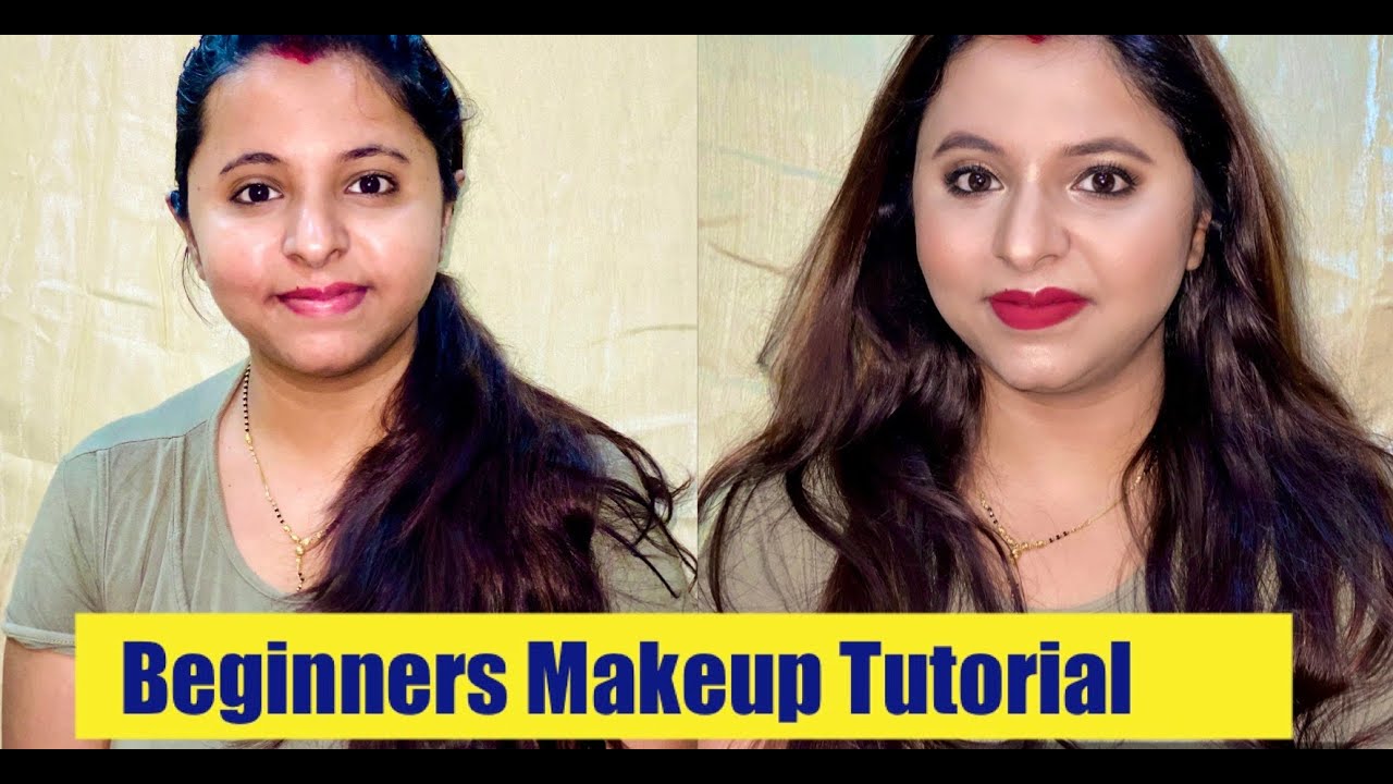 Step-Wise Makeup Tutorial For Beginners | (Mac Shade Ref - NC40) - YouTube