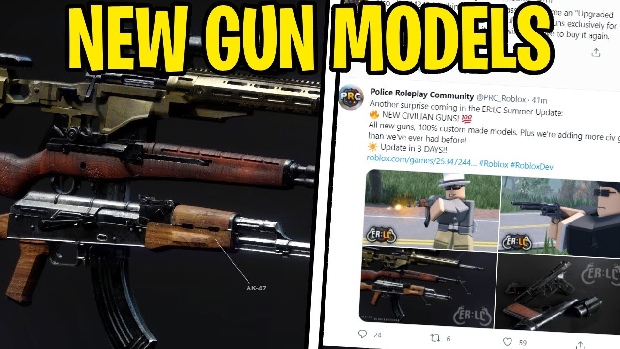 NEW ER:LC Gun Teasers! 3 Days until SUMMER UPDATE! | Liberty County ...