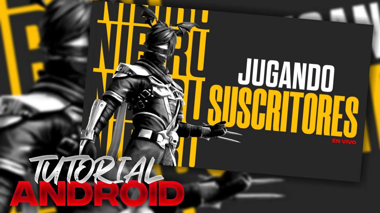 COMO HACER MINIATURA PARA FREE FIRE, MINIATURA PARA EN VIVO DE FREE ...