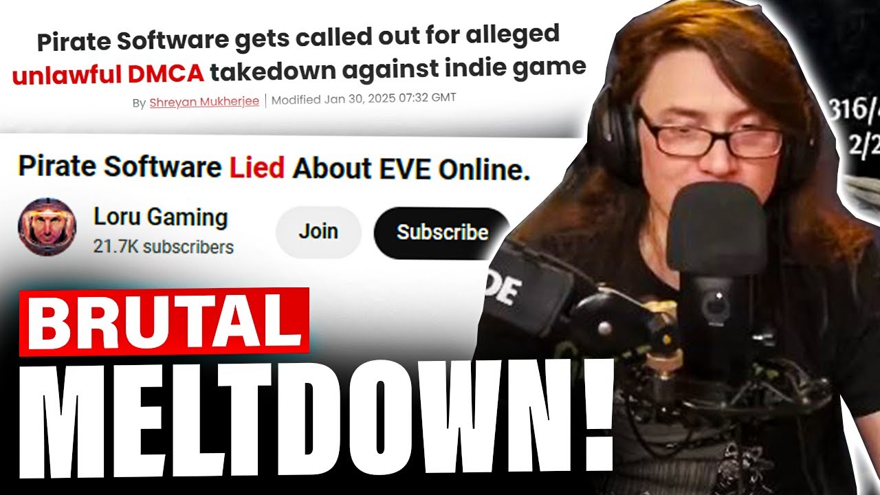 PirateSoftware is STILL Crashing Out - YouTube