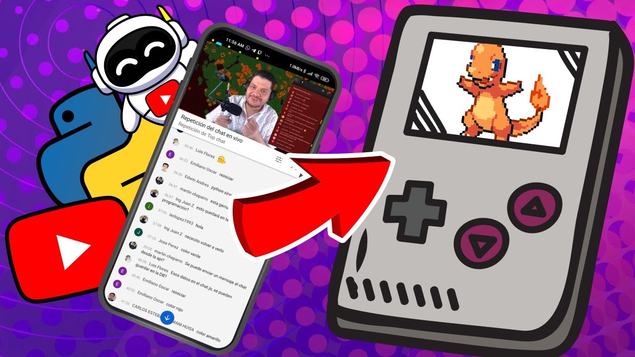 🎮 Creando Youtubebot Para Jugar Pokemon Con Python Youtube