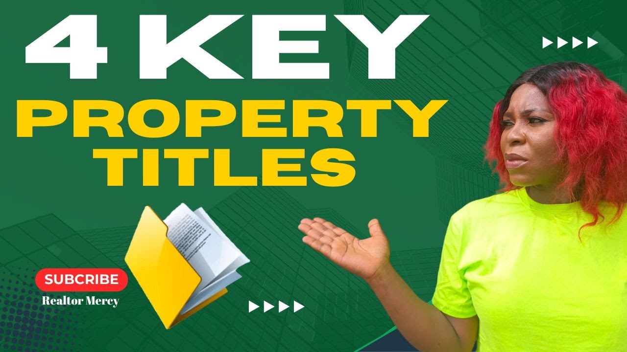 4 important Property Titles you should know before buying your next ...