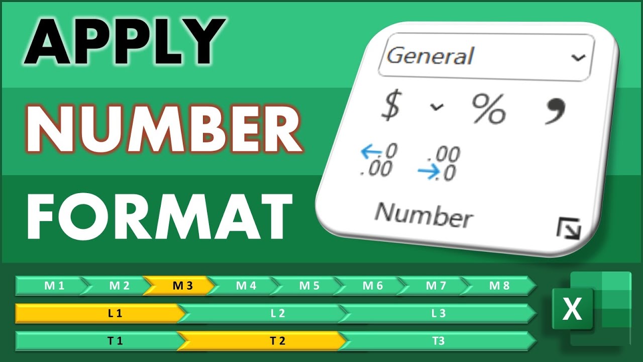 M3 L1 T2 Apply number format - YouTube