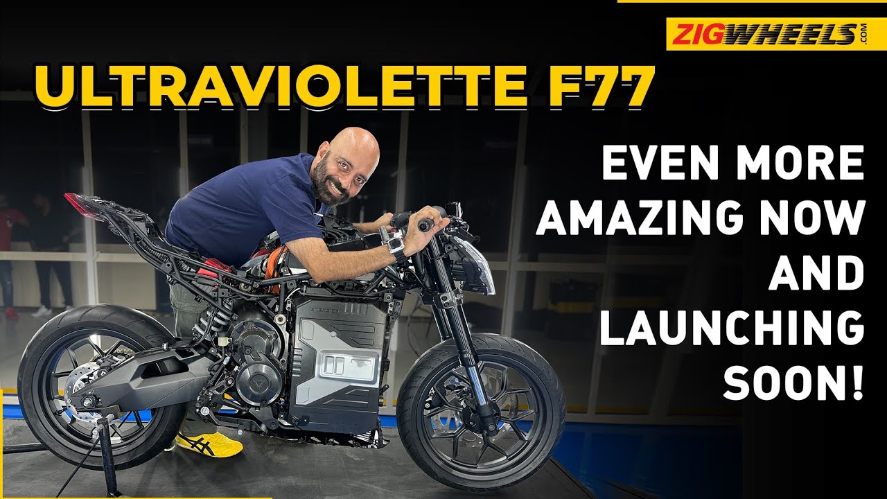 5 New Things About The Ultraviolette F77 - Quick Walkaround - YouTube