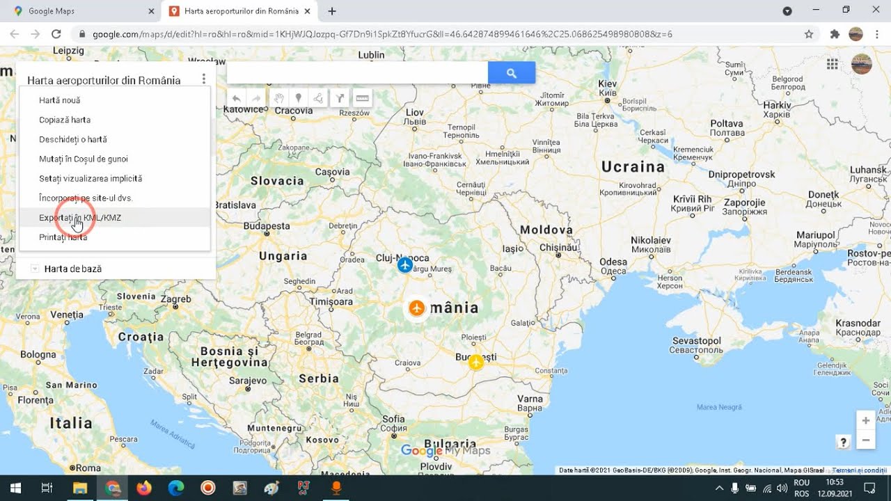 RED Cum creezi o hartă tematică în Google Hărți / Maps - tutorial - YouTube