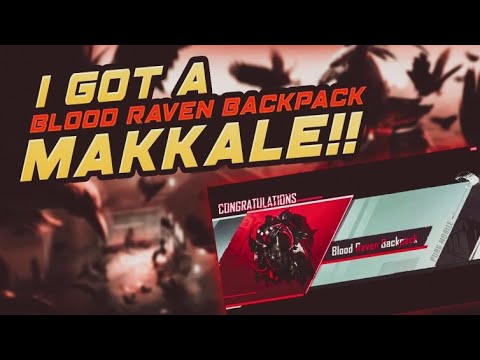 Finally got a Blood Raven Backpack with frame for just 600uc😍😍 - YouTube