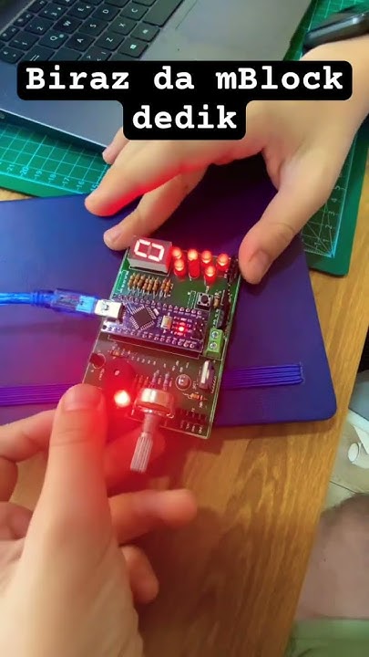 Biraz Da Mblock Robot Robotikkodlama Diy Arduino Lego Youtube