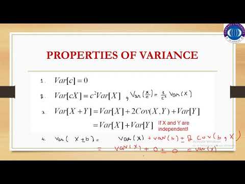 Measure of Dispersion(Properties of variance) - YouTube