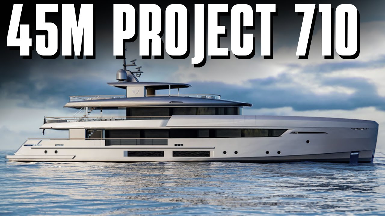 T450 Is The First Tankoa Superyacht Under 50 Metres in Length - YouTube