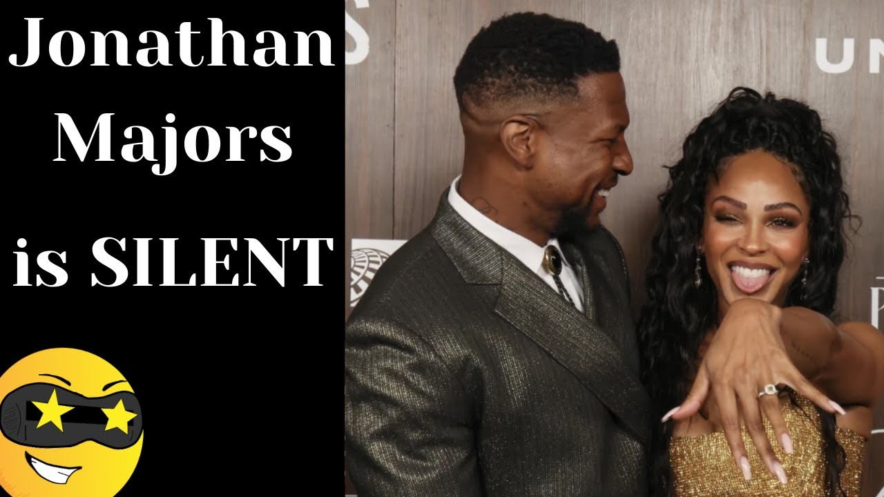 Jonathan Majors just said... nothing. There's still no comments. - YouTube
