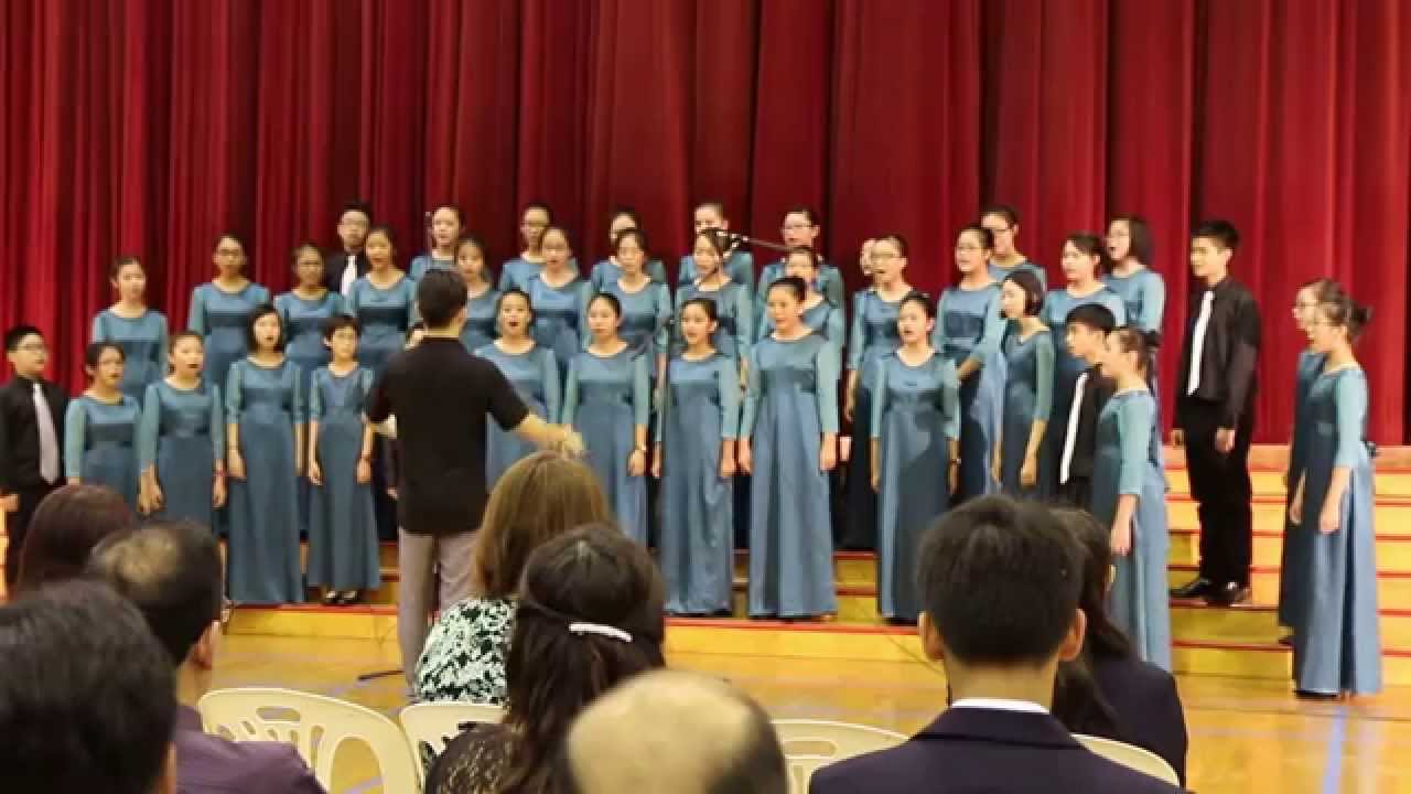 Choir - Bedok View Secondary School, Speech Day 2015. - YouTube