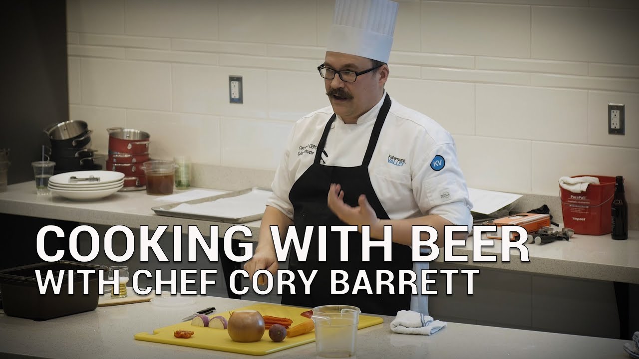 Overdue Brew: Cooking with Beer! w/ Chef Cory Barrett - YouTube