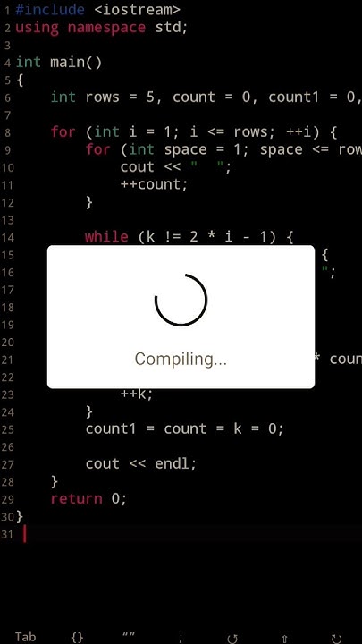Pattern 301 #shorts #coding #pattern #computerprogramming #subscribe #patternwork #programming ...