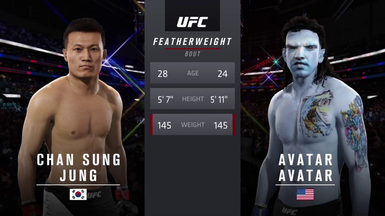 UFC 정찬성 vs 아바타(Avatar)"1300만 관객동원!!" - YouTube