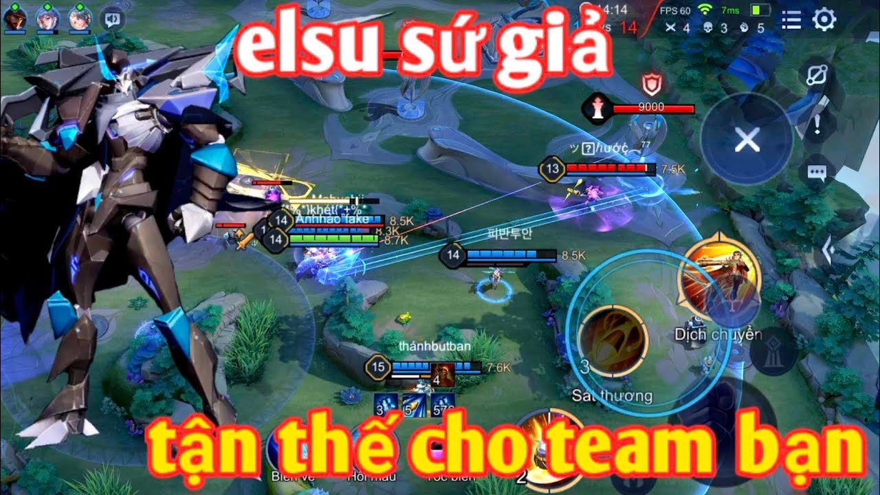 Liên Quân _ Elsu Sứ Giả Tận Thế Ra Tay Bắn Cho Team Bạn Biết Thế Nào Là ...
