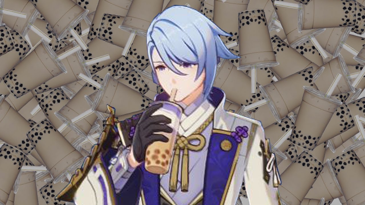 Ayato Drinks Bubble Tea - YouTube