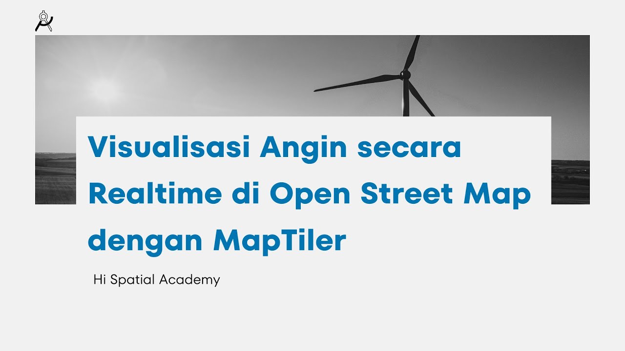Visualisasi Angin secara Realtime di Open Street Map dengan MapTiler ...
