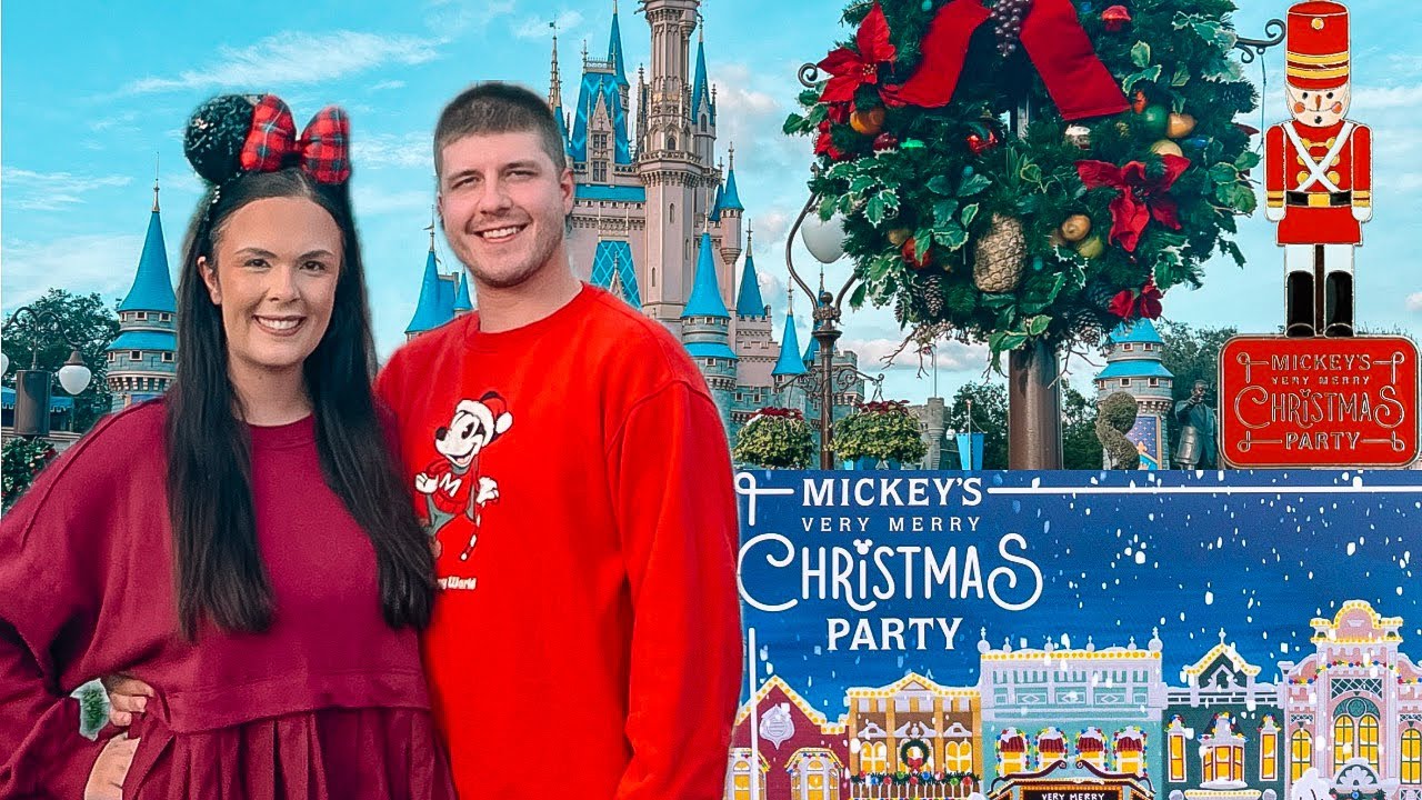 Our Very Merry Magic Kingdom Day! MVMCP & Tron Lightcycle Run POV | WDW ...