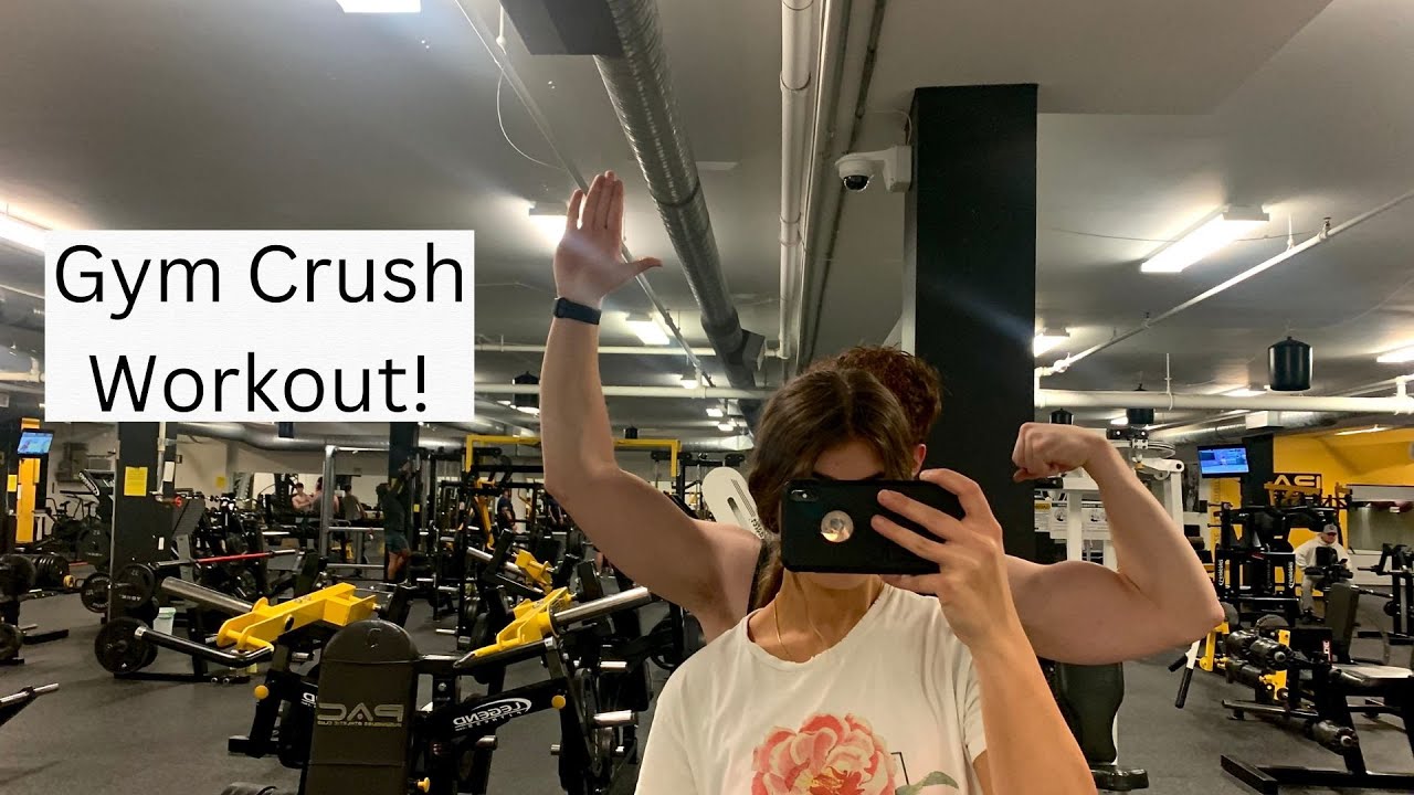 Working Out With My Gym Crush Youtube