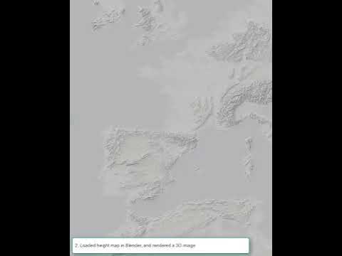 Learning how to create 3d maps in Blender so that I can create cool ...