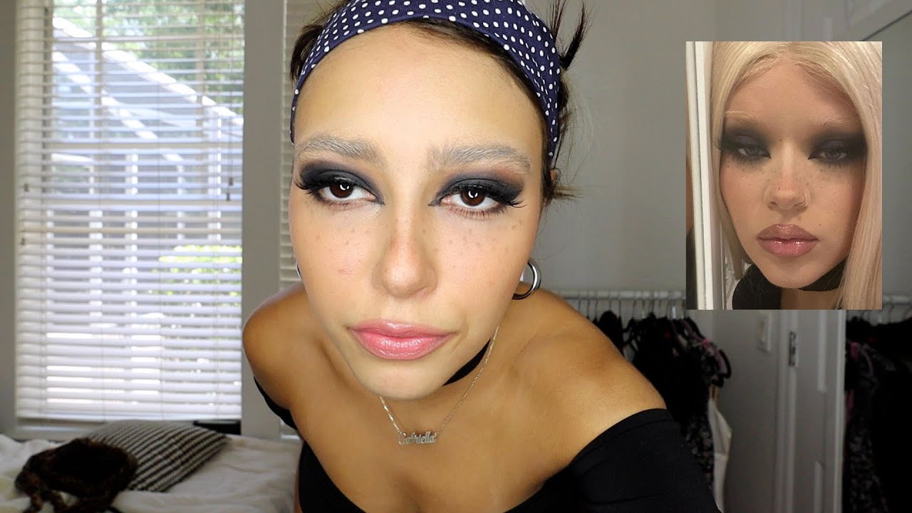 Pinterest makeup transformation while *depressed* - YouTube