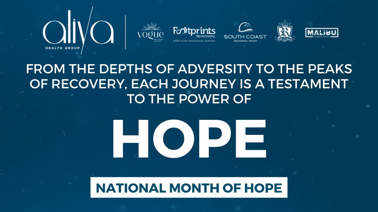 NATIONAL MONTH OF HOPE - YouTube