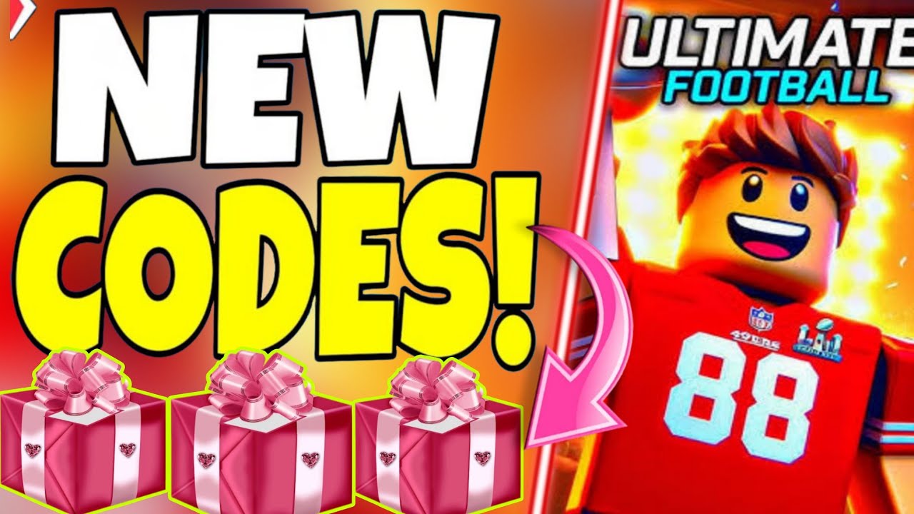 ⛑️ UPDATE ⛑️ ROBLOX ULTIMATE FOOTBALL CODES - CODES FOR ULTIMATE ...