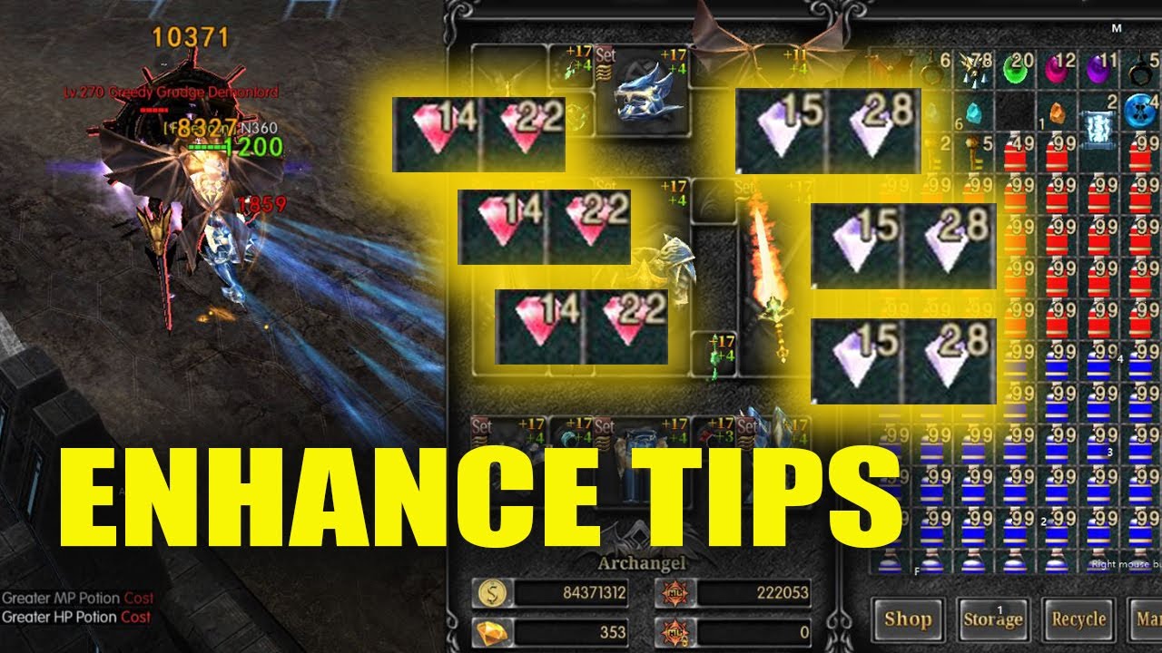 GEAR ENHANCEMENT TIPS - MU MONARCH - YouTube