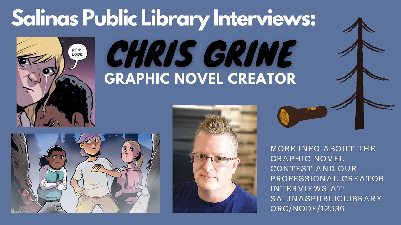Interview with Graphic Novel Creator Chris Grine - YouTube