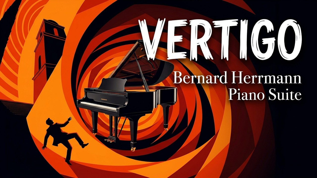 Hitchcock's Vertigo - Themes for Piano - Bernard Herrmann - YouTube