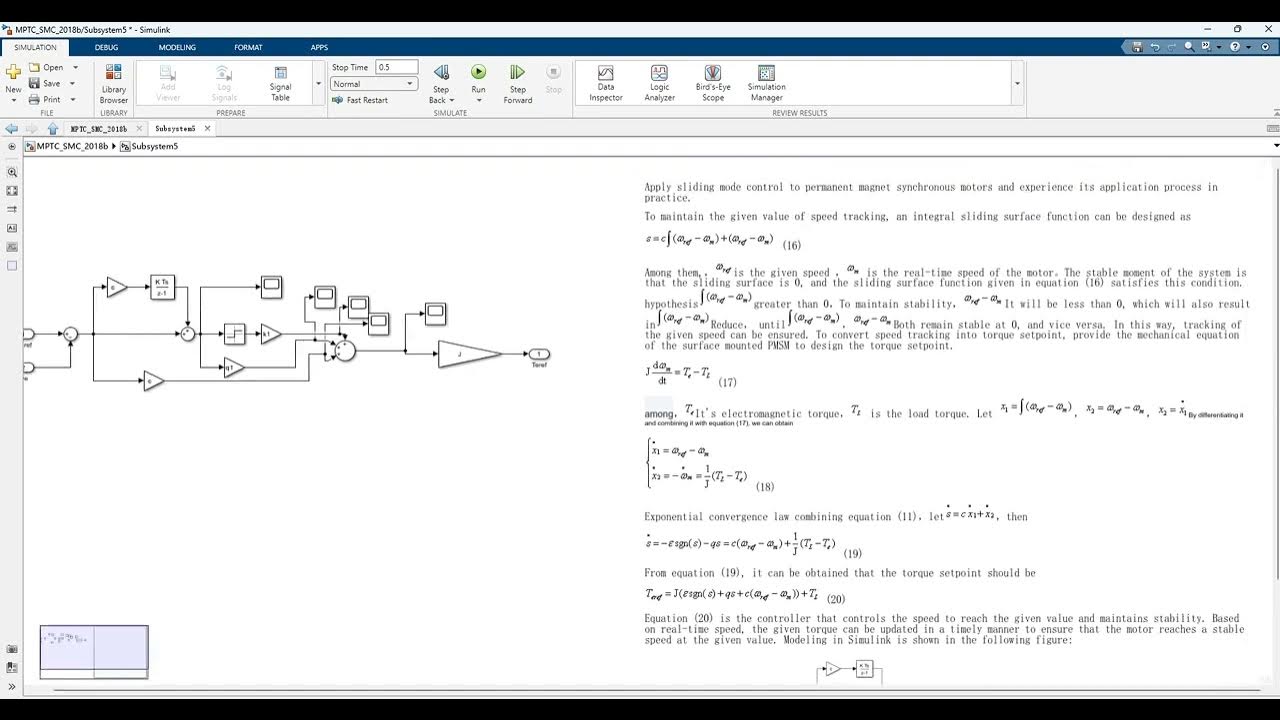 PMSM Model Predictive Torque Control Based on Sliding Mode Controller ...