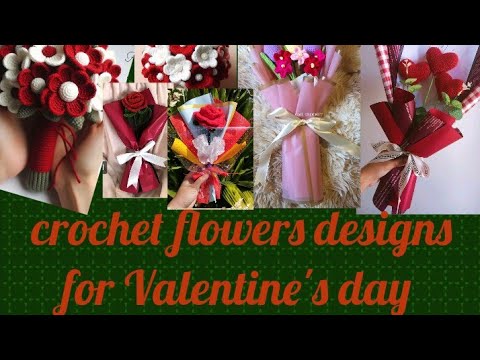 latest crochet flowers designs for love|kroshia ke phulo k new designs ...