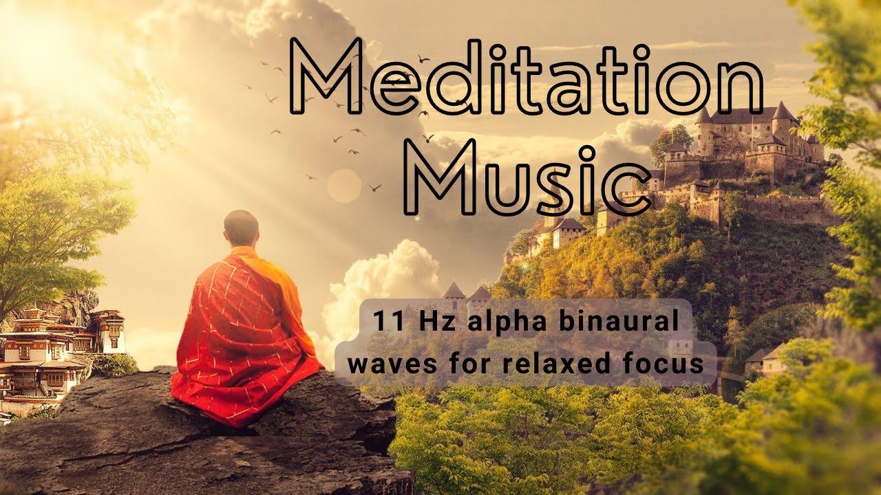 11 Hz frequency - Alpha binaural waves - calm focus - YouTube